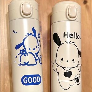 Dining | New In Box Sanrio Pochacco Insulated Thermos Bottles Bundle | Poshmark
